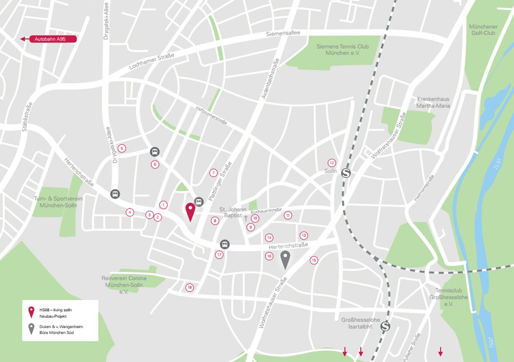 living solln - München-Solln - Neubau Eigentumswohnung kaufen