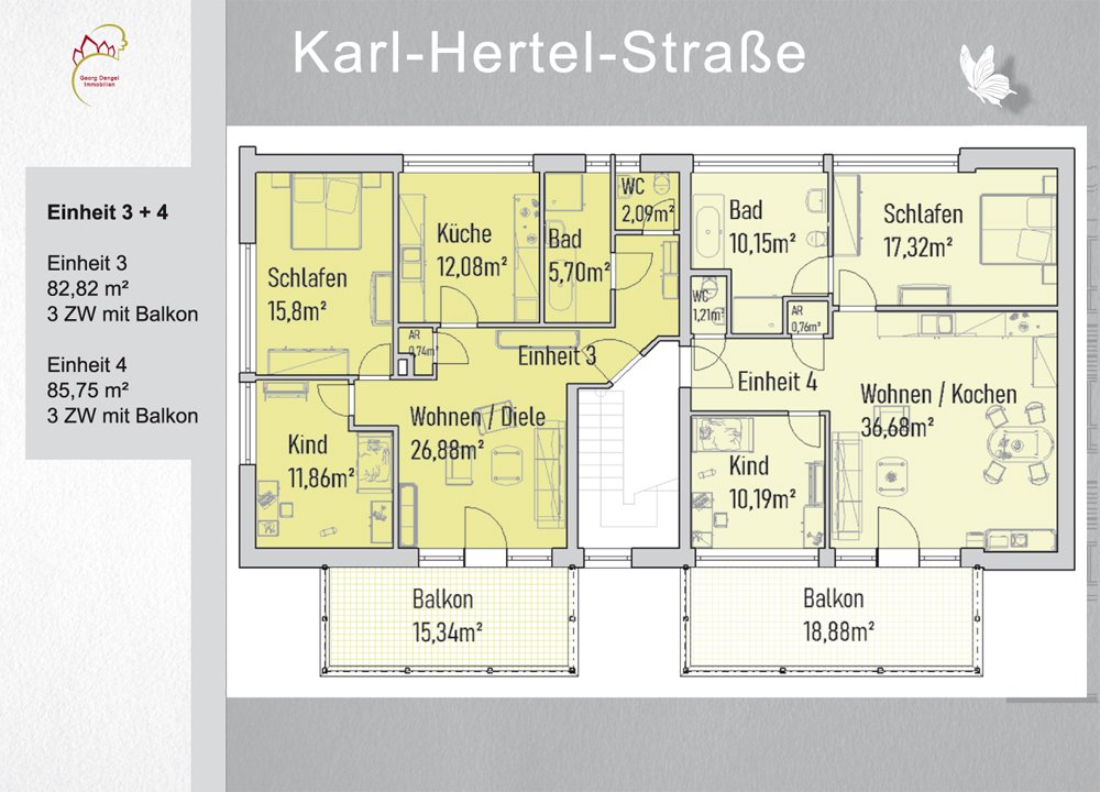 Karl-Hertel-Straße - Nürnberg-Altenfurt - Neubau Eigentumswohnung kaufen